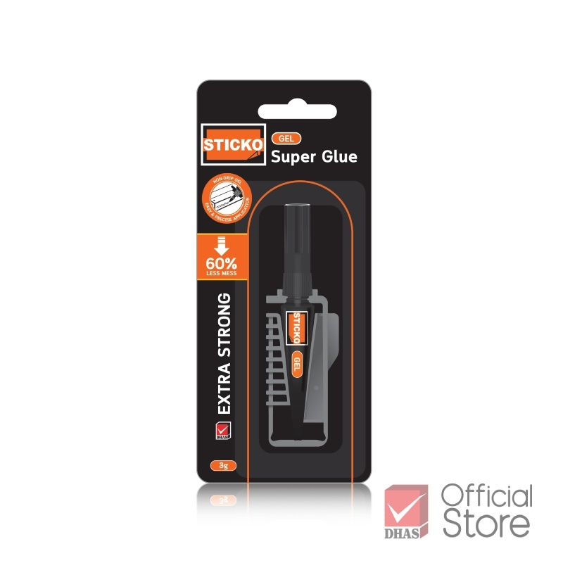 Elephant Sticko Super Glue Gel (3g) | Shopee Malaysia