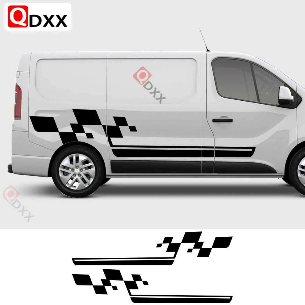 Car Stickers For Renault Trafic Camper Van Motorhome Body Body Side ...