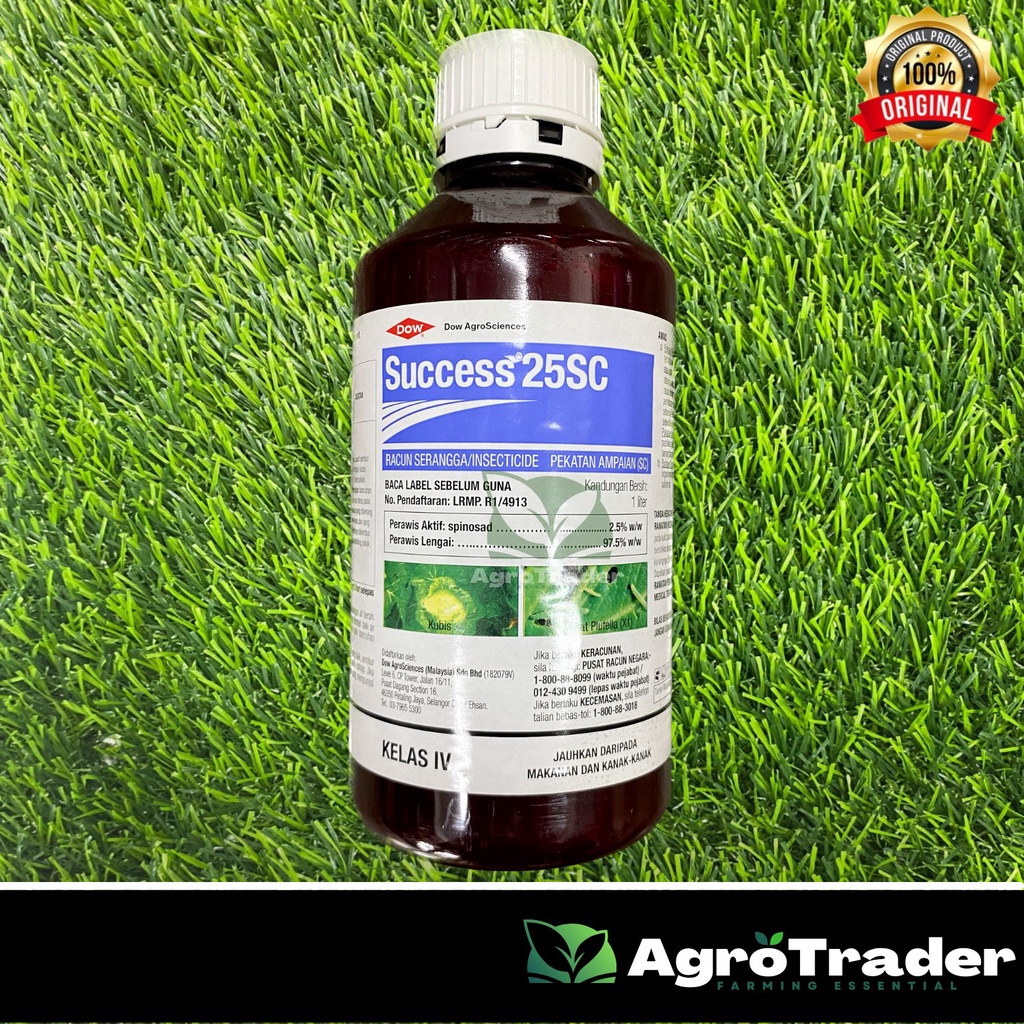 DOW Success 25SC 1L -Spinosad 2.5% | Shopee Malaysia