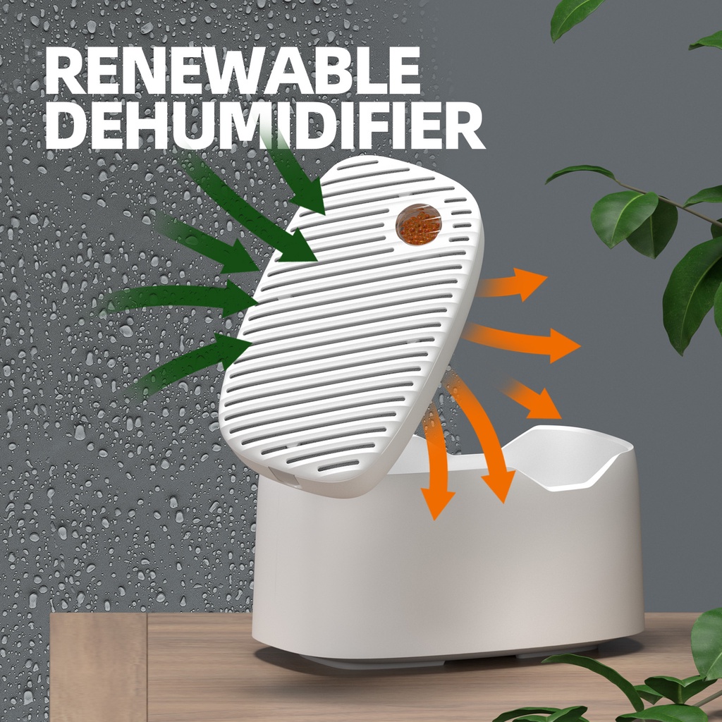 Reusable Dehumidifier Moisture Absorber Penyerap Lembapan Wireless ...