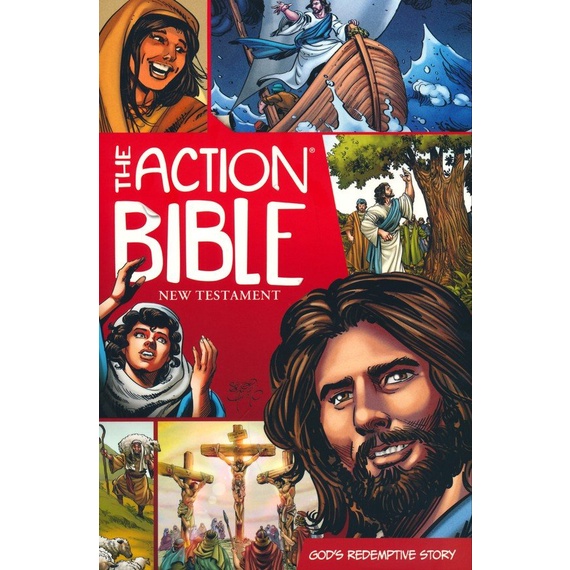 The Action Bible New Testament: God's Redemptive Story - Sergio ...