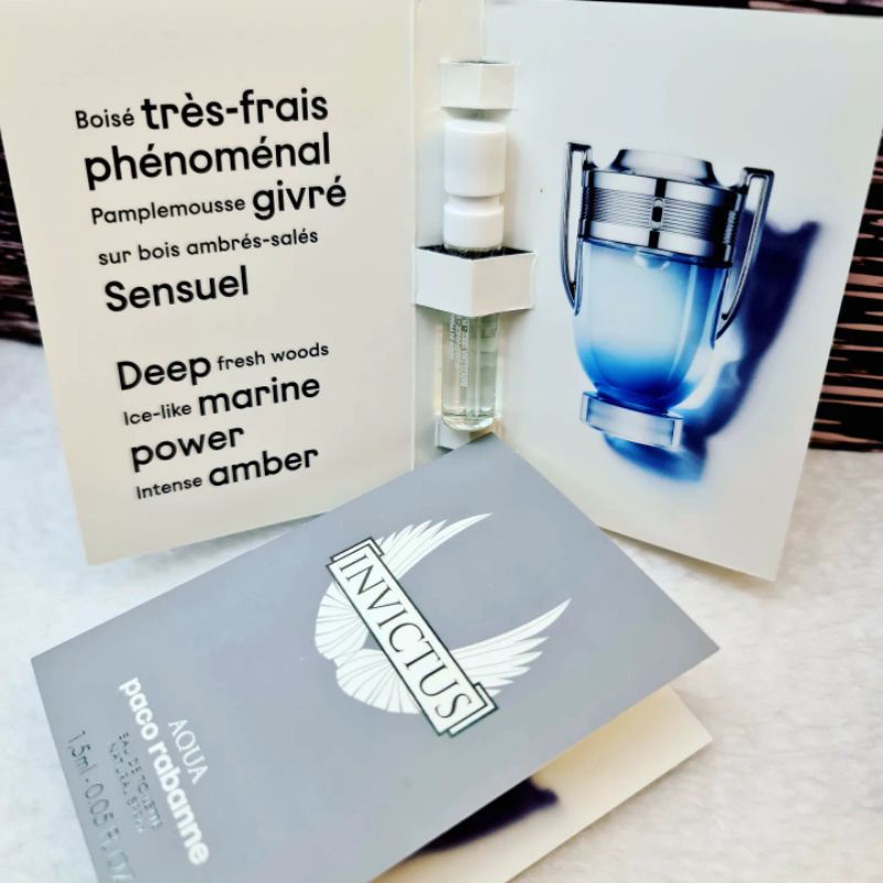 PACO RABANNE ONE MILLION / INVICTUS / PHANTOM VIAL PERFUME 1,5ML ...