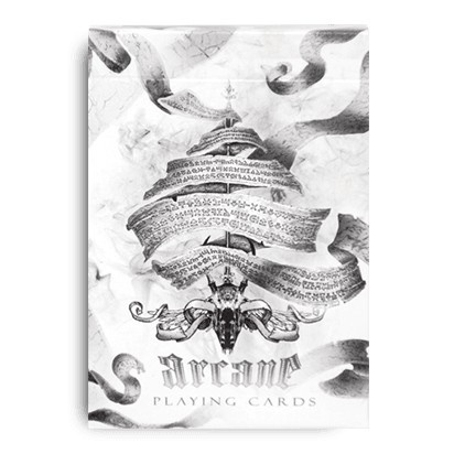 Arcane White Playing Cards CARDSARCANE_WHI | Shopee Malaysia