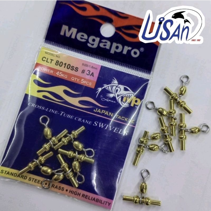 MEGAPRO Cross Line Tube Crane Swivels Leader Pin Perambut Tanduk ...
