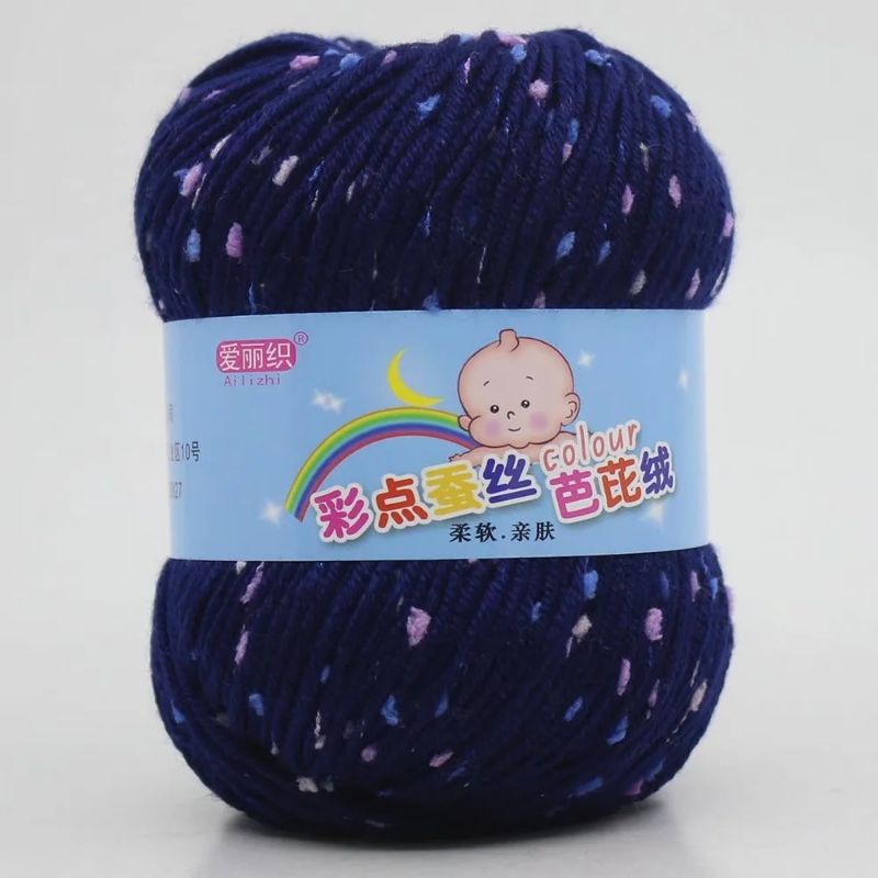 Benang Kait Dot Yarn Crochet Yarns Knitting Yarn Benang Soft Berry Dot ...