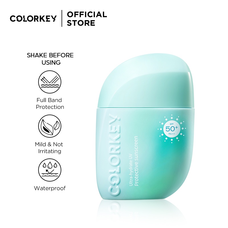 Colorkey Translucent Sunscreen Lotion Waterproof Non-sticky Long ...