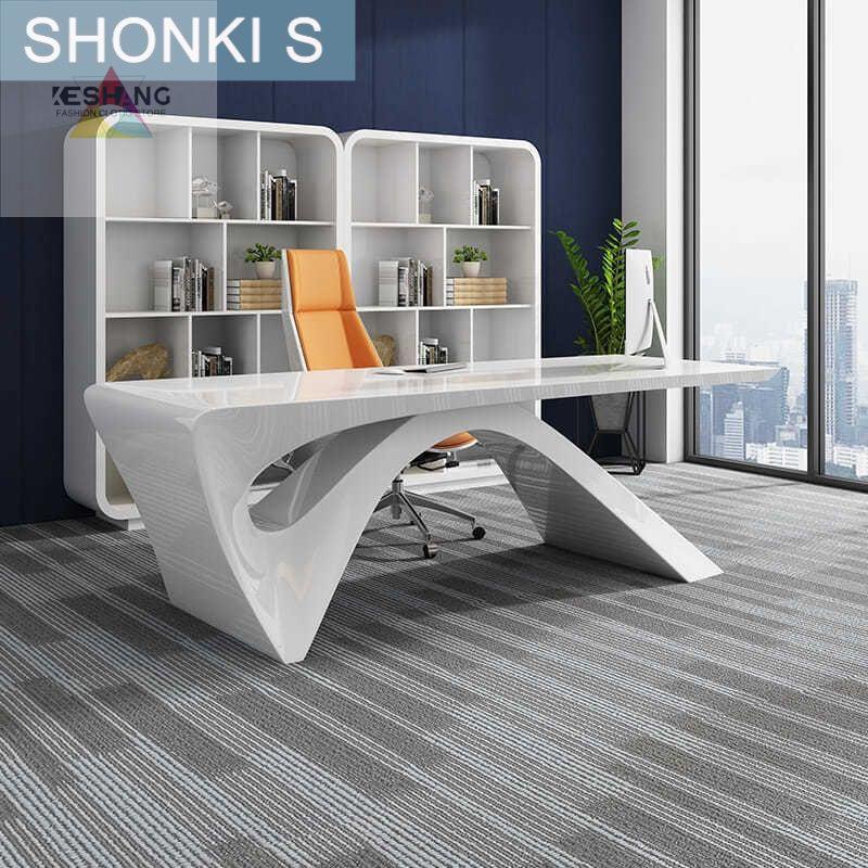 Computer Desk, Office Desk, Minimalist Modern Medical Beauty ...