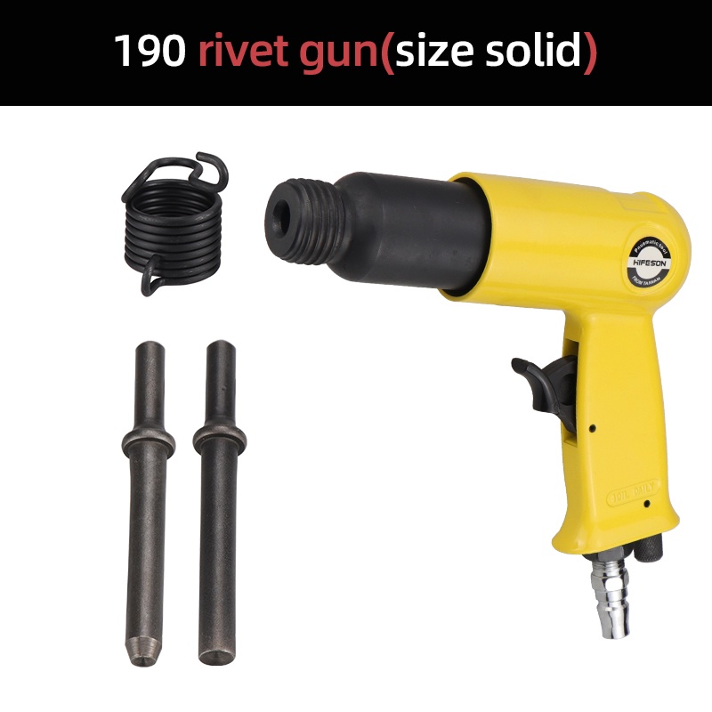 HIFESON Pneumatic Rivet Gun 190 Nameplate Rivet Machine Punch Aluminum ...