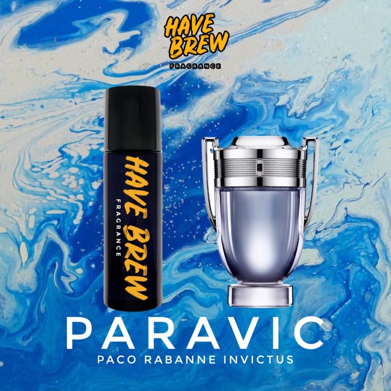 PARAVIC BY HAVE BREW FRAGRANCE (DUPE PACO RABANNE INVICTUS) | Shopee ...