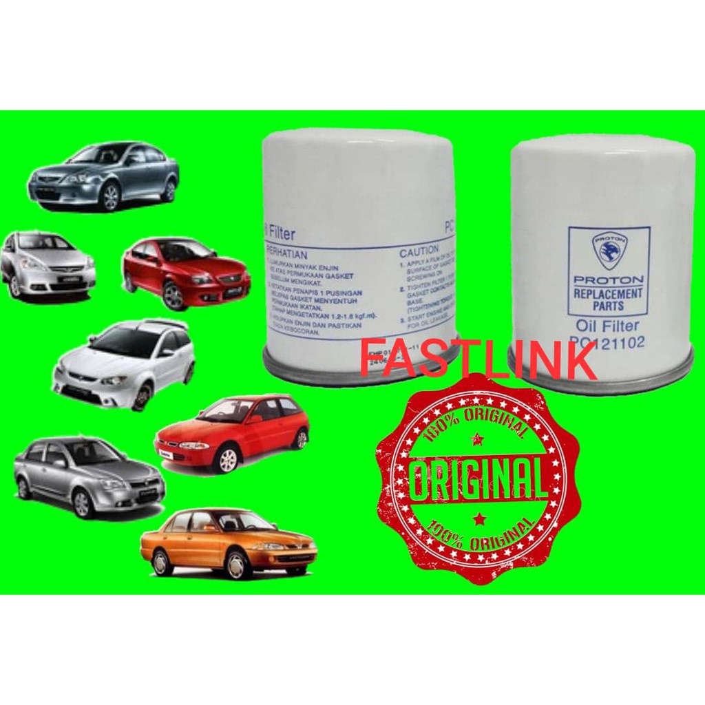 ORIGINAL PROTON WIRA WAJA ISWARA EXORA BLM GEN2 PERSONA OIL FILTER 100% ...