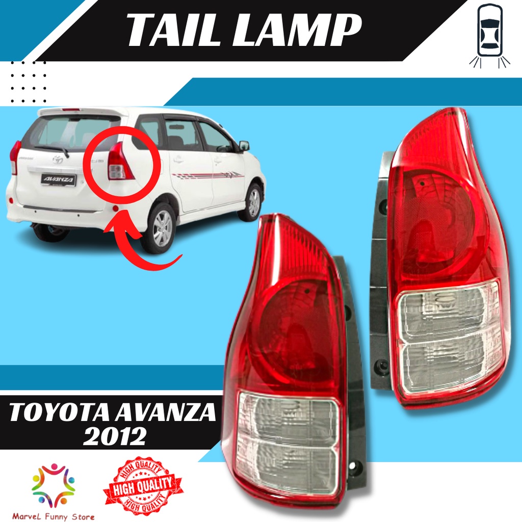 Toyota Avanza 2012 Tail Lamp Lampu Belakang Light 100% New High Quality ...