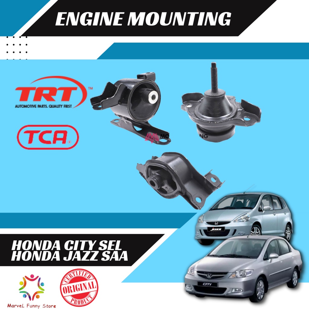 Honda City Sel 2003 Jazz Saa Tca Komoko Engine Mounting Kit | Shopee Malaysia
