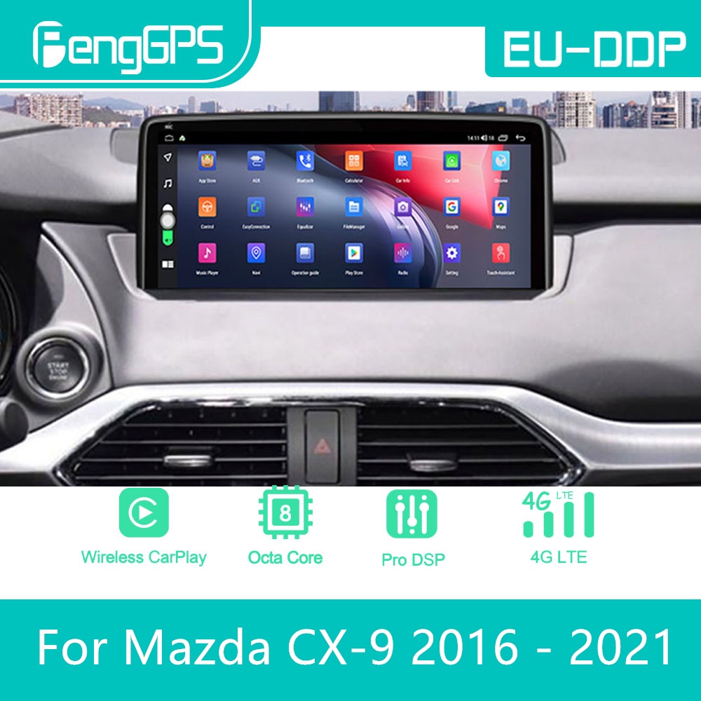 For Mazda CX9 CX-9 2016 2017 2018 - 2022 Android Car Radio Stereo ...