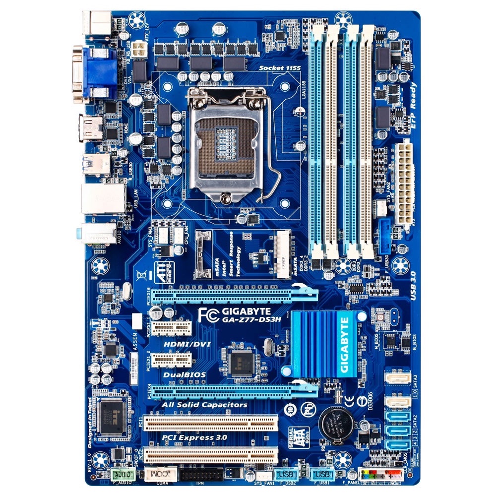 Gigabyte Z77P-D3 / Z77-HD3 / Z77-D3H / Z77-DS3H / Asus P8Z77-V LX ...