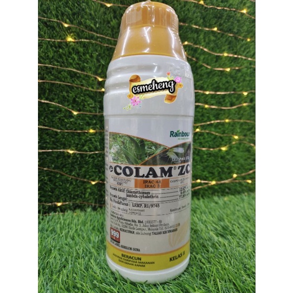 1L Rainbow Colam ZC / Alika ZC / Racun Serangga Lalat Putih Kutu Daun ...