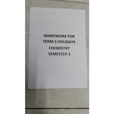 STPM Sem 3 Chemistry Past Year Module with Answers/Revision module ...