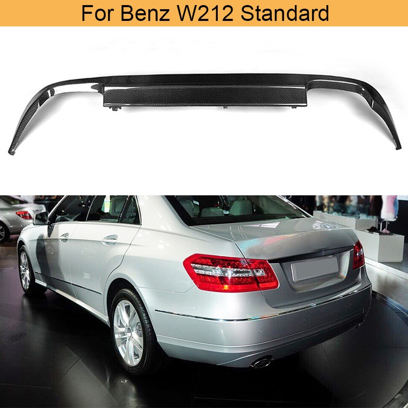 Carbon Fiber Rear Bumper Diffuser For Mercedes Benz W212 Standard 2010 ...