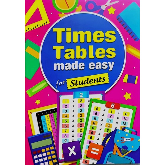 BUKU SIFIR - TIMES TABLES MADE EASY FOR STUDENTS (MIND TO MIND ...