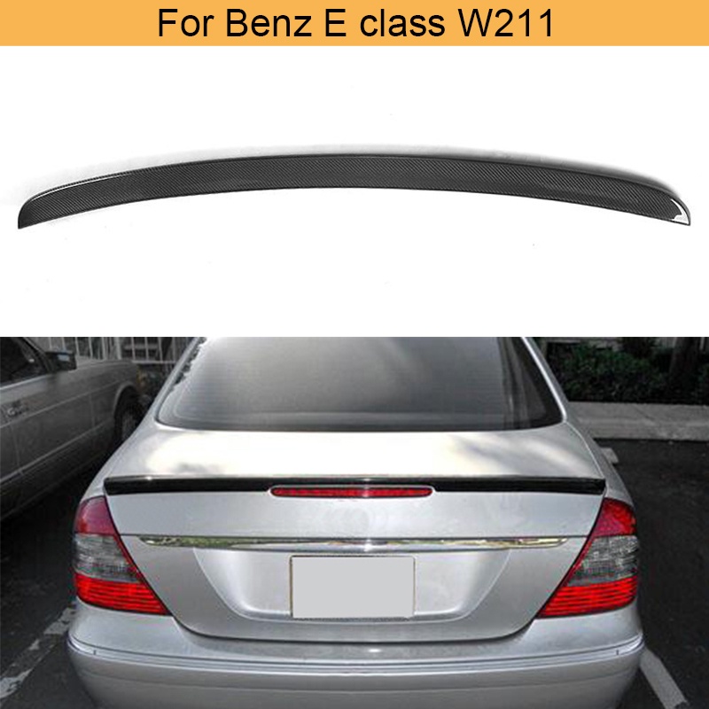 Car Rear Trunk Boot Lip Wing Spoiler For Mercedes Benz E Class W211 ...