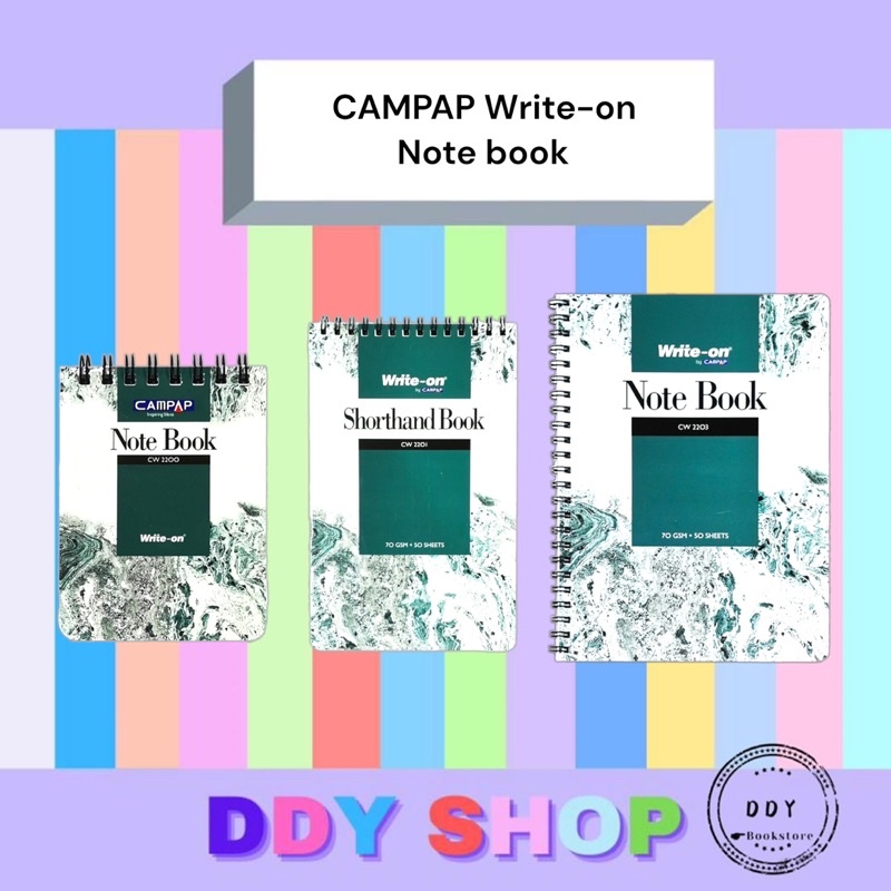 Campap Write-on Spiral Notebook | Shopee Malaysia