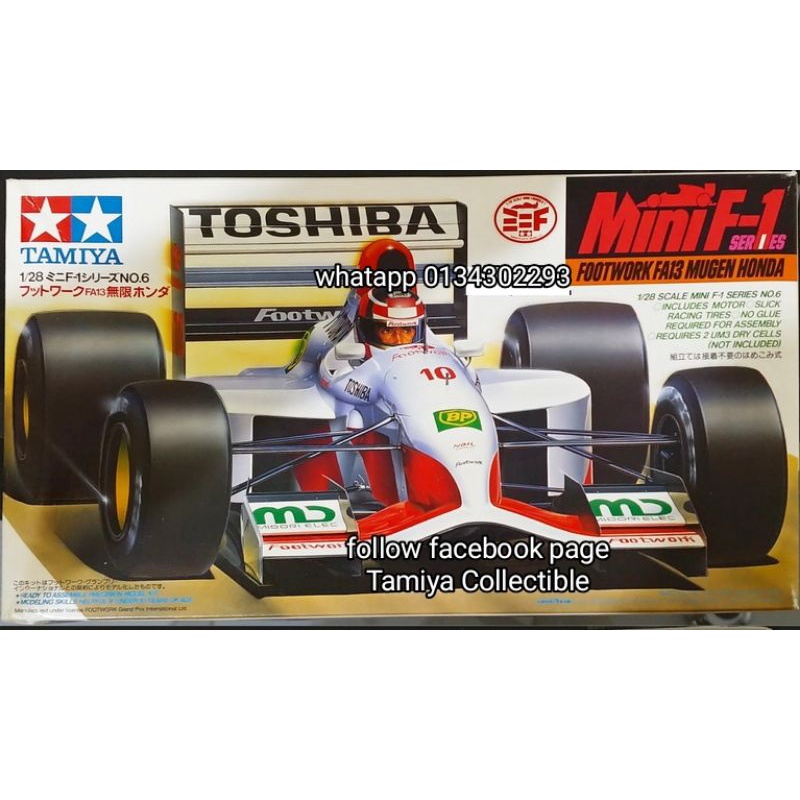 Tamiya formula 1 Mugen Honda Aguri Suzuki Mini f1 made in Japan 1992 ...