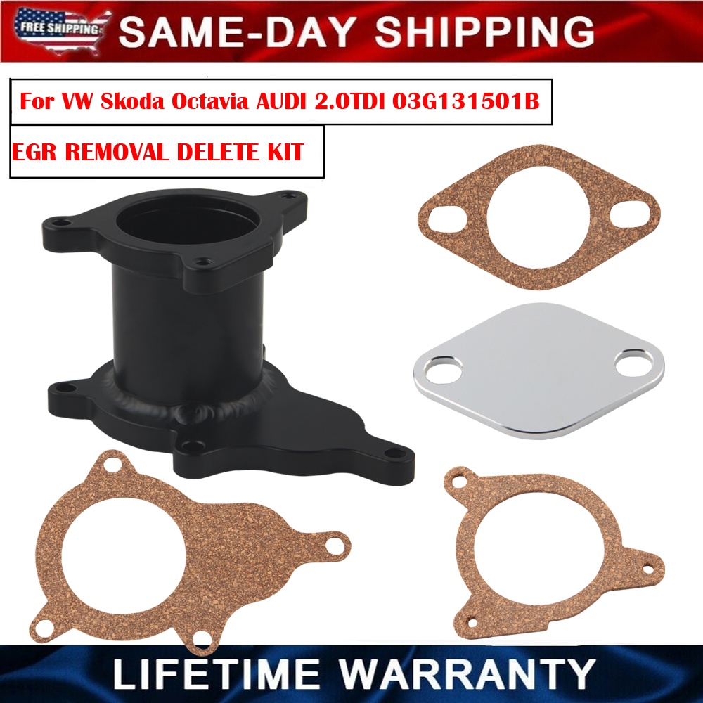 EGR REMOVAL DELETE KIT BLANKING PLATE for vw SKODA Octavia AUDI 2.0 TDI ...