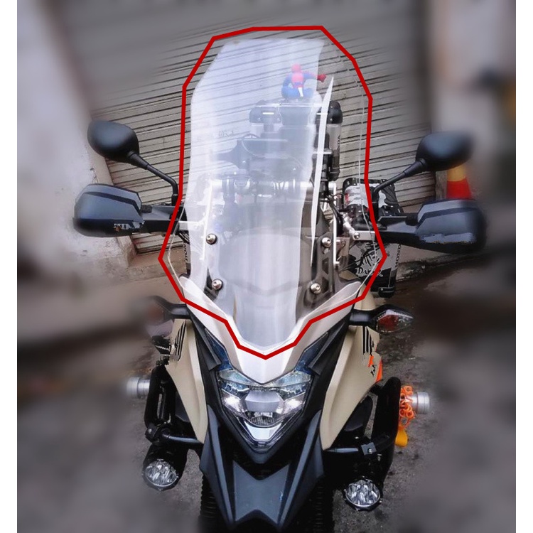 MTKRACING For HONDA New Moto bike Motorbike CB 500X Windshield ...