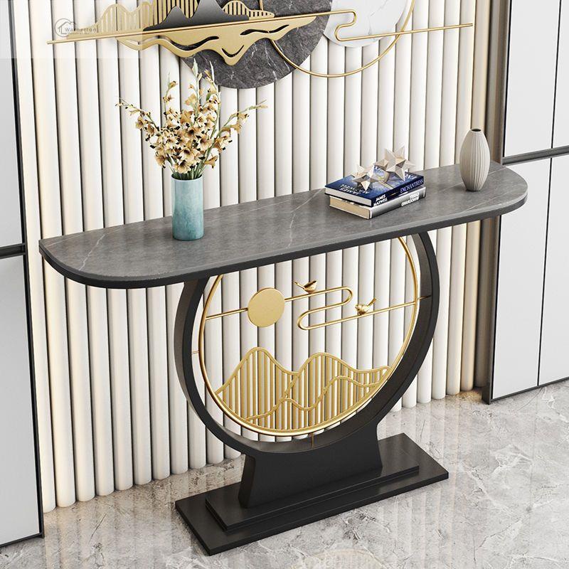 Foyer Table, Light Luxury Foyer Cabinet, Italian Internet Celebrity ...