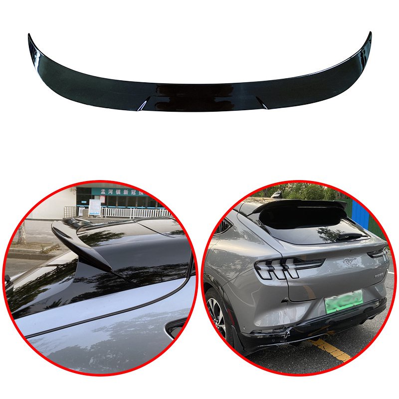 For Ford Mustang Mach E 2021 2022 Up High Quality ABS Rear Roof Wing ...