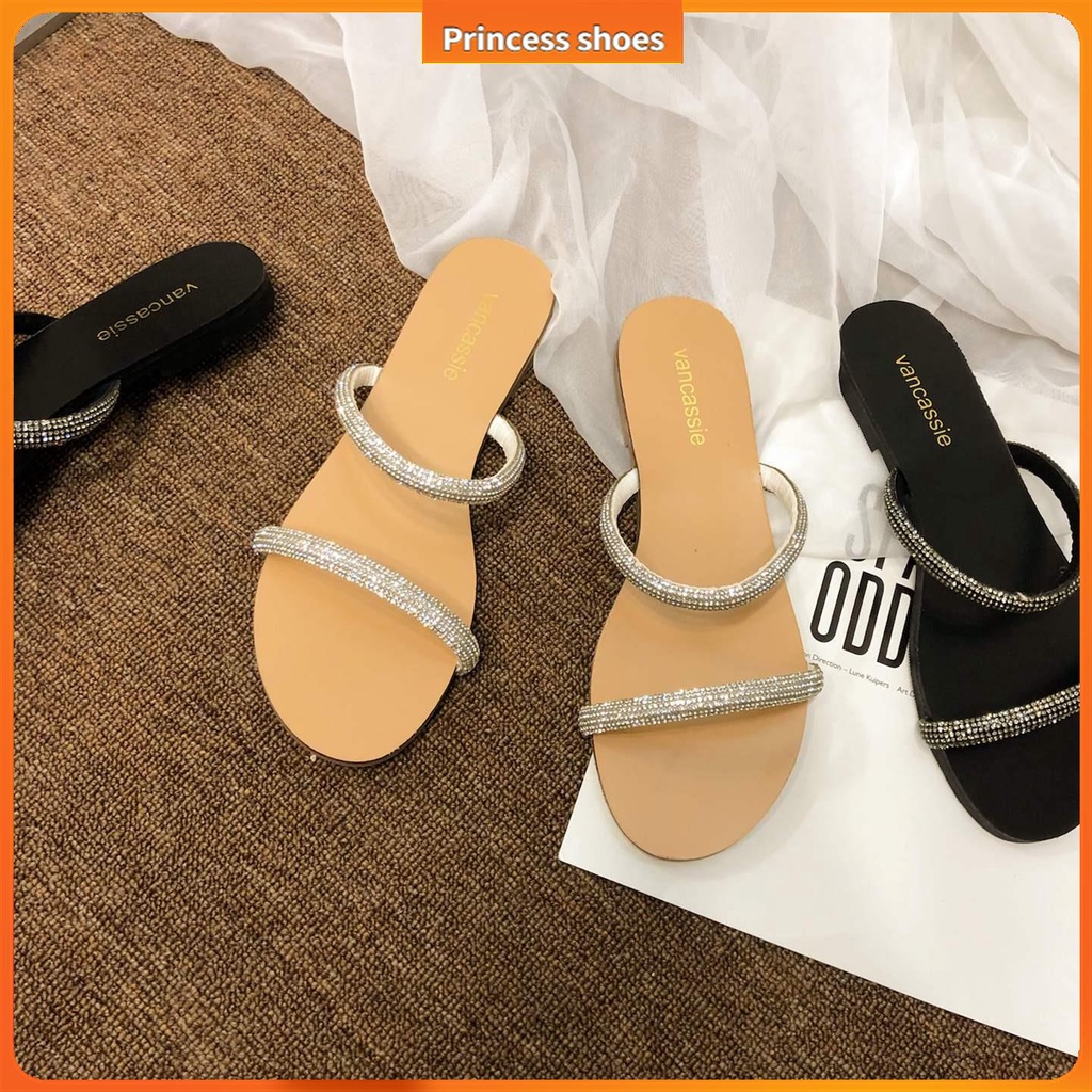Influencer Sandals Slippers Women Outer Wear 2023 New Style Summer ...