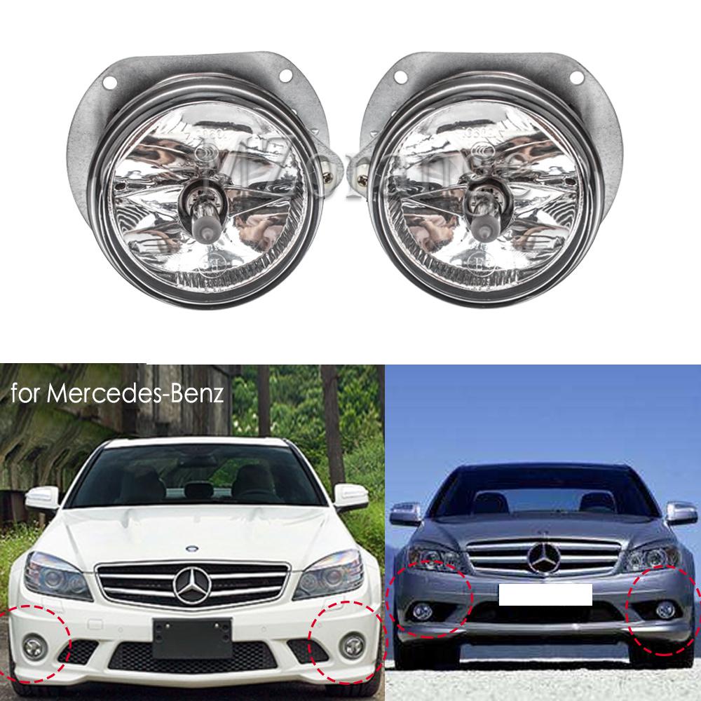 Fog Lights Fog Lamps For Mercedes-Benz W204 C300 C350 W164 ML320 W251 ...