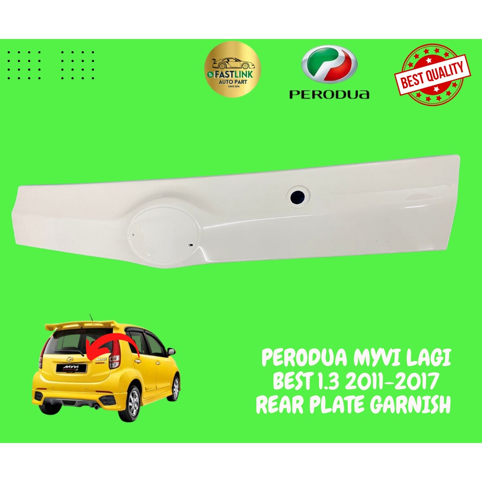 Fastlink Original Perodua Myvi Lagi Best/Icon/Extreme Rear Tailgate ...