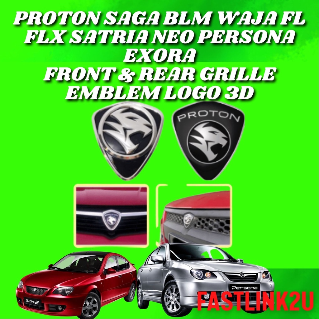 Fastlink 3D Proton Saga Blm Waja Fl Flx Satria Neo Persona Exora Front ...