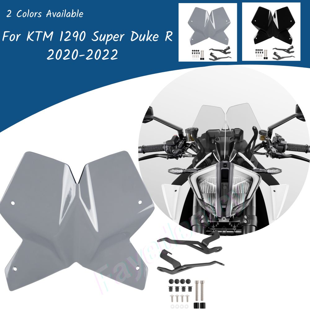 For KTM 1290 Super Duke R 2020 2021 2022 Windscreen Windshield ...