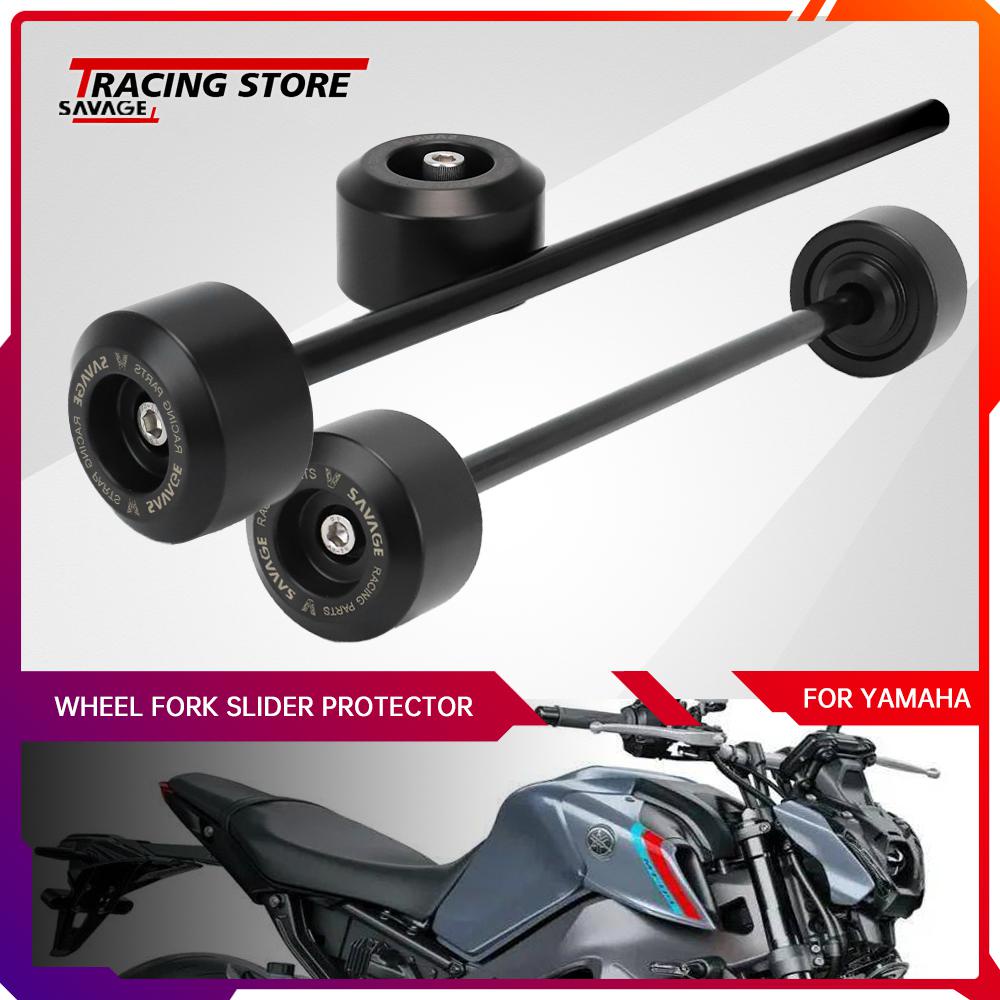 For YAMAHA MT09 Tracer 9 2021 2022 Front Rear Wheel Fork Slider ...
