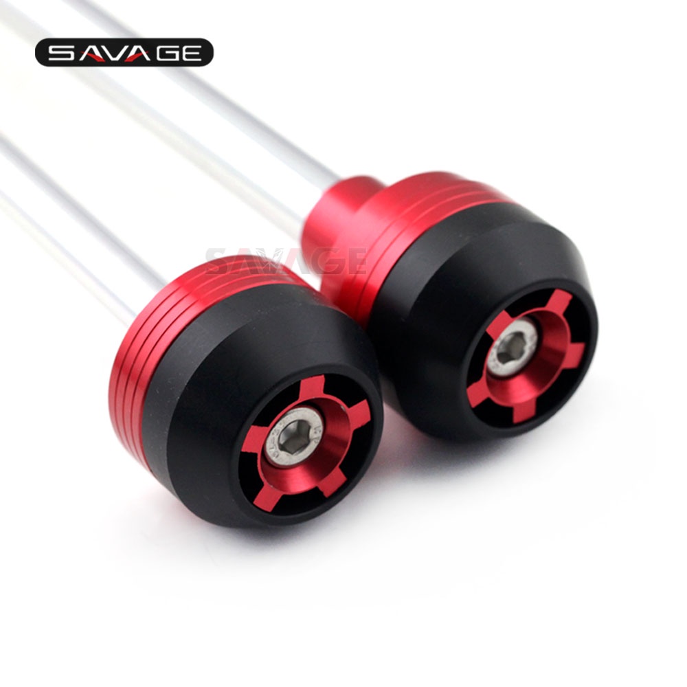 Front Rear Axle Fork Crash Sliders For YAMAHA FZ-1N FZ1N 2006-2012/ FZ1 ...