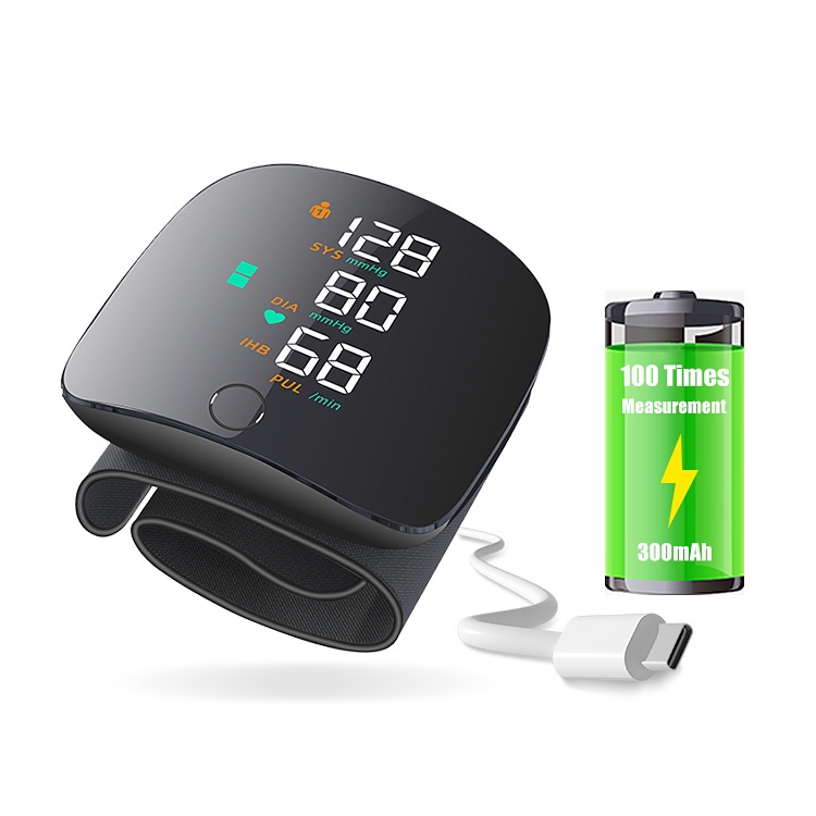 Rechargeable Wrist Blood Pressure Monitor High BP Blood Pressure ...