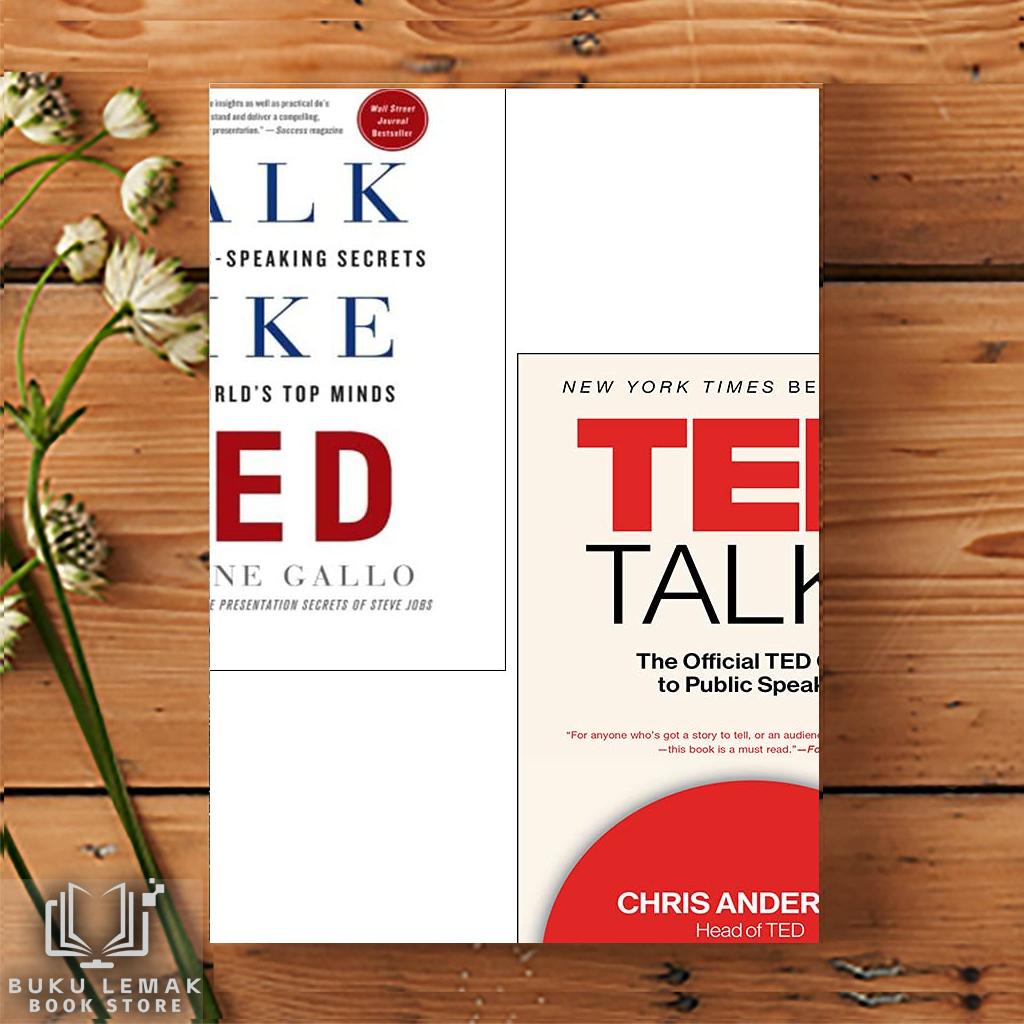 2 Books Collection set (TED Talk ,Talk Like TED) | Shopee Malaysia