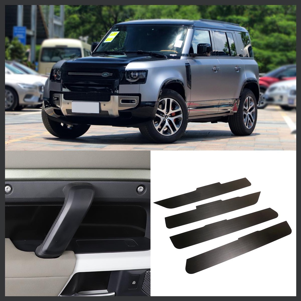 For Land Rover Defender 110 2020-2022 Black Stainless Steel Interior ...