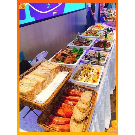 bekas kuih raya set buffet set Kek pinggan berganda dim sum berdiri ...