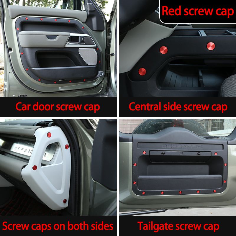 Car Door Tail Box Door Screw Cap,For Land Rover Defender 110 130 2020 ...