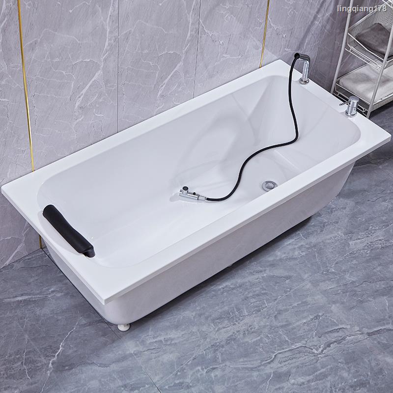 Household acrylic bathtub, double-layer insulated single person ...