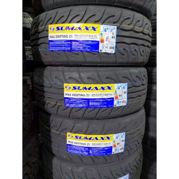 205/45/17 Sumaxx Max Drifting Z1 Semi Slick Tyre Tayar (ONLY SELL 2PCS ...