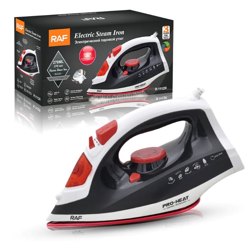 Electric Non Stick Dry&Steam Iron Temperature Control Indicator Light ...