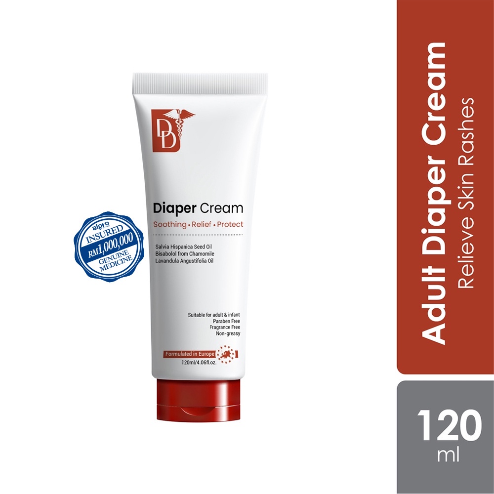Alpro Pharmacy Exclusive - DD Adult Diaper Cream European Formula ...
