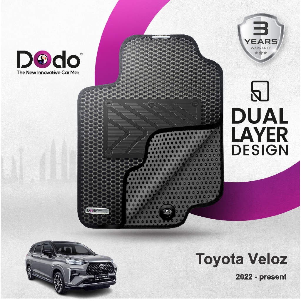 Dodo® Car Mat Toyota Veloz 2022 - present W150 | Shopee Malaysia