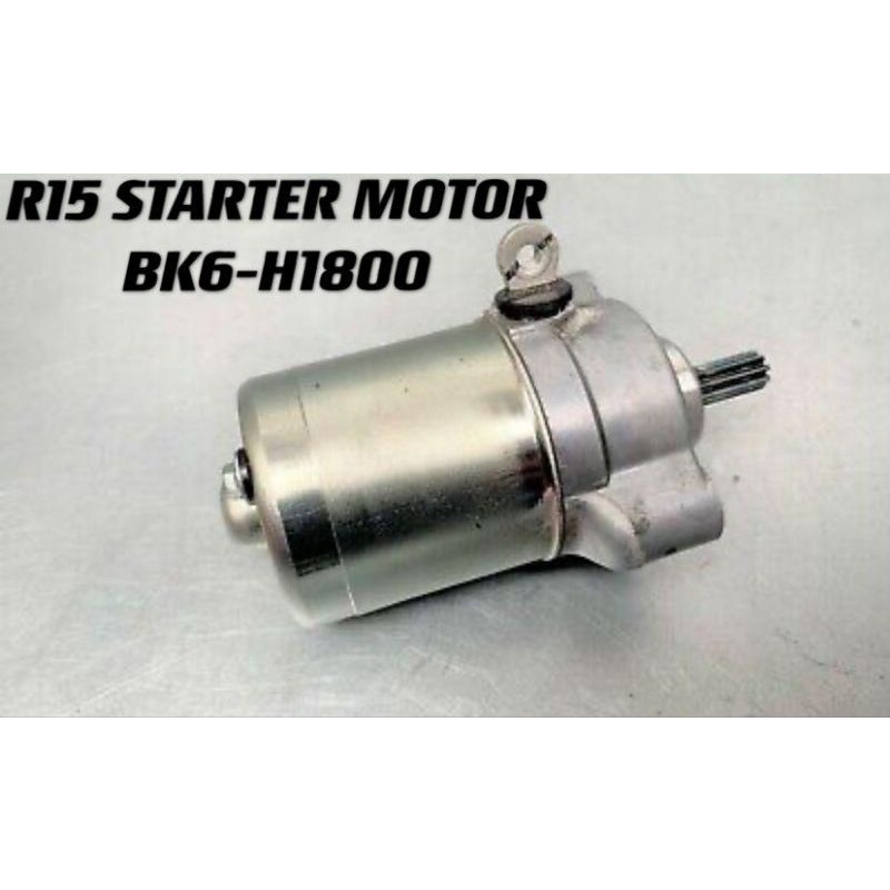 YAMAHA R15 R155V3 STATER MOTOR (BK6-H1800) ORIGINAL | Shopee Malaysia