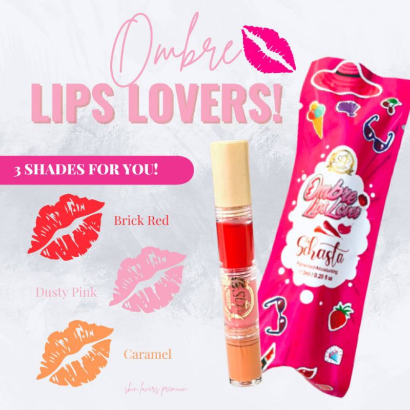 [💯 ORI HQ] SLP Ombre Lips Lovers | Shopee Malaysia