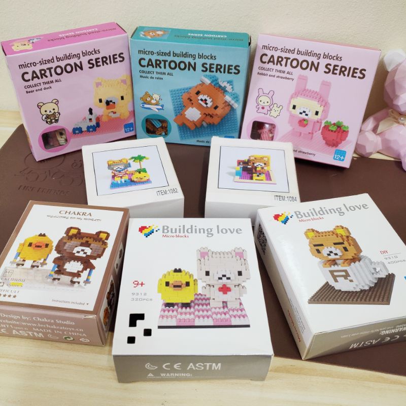 Rilakkuma Lego Micro Blocks 轻松熊乐乐高 | Shopee Malaysia
