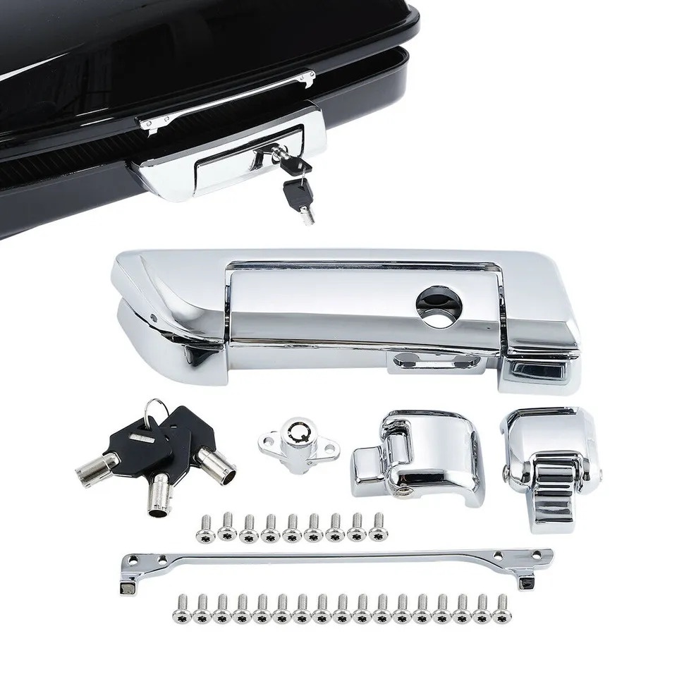 Motorcycle Pack Trunk Latch Key For Harley Tour Pak Touring Road King ...
